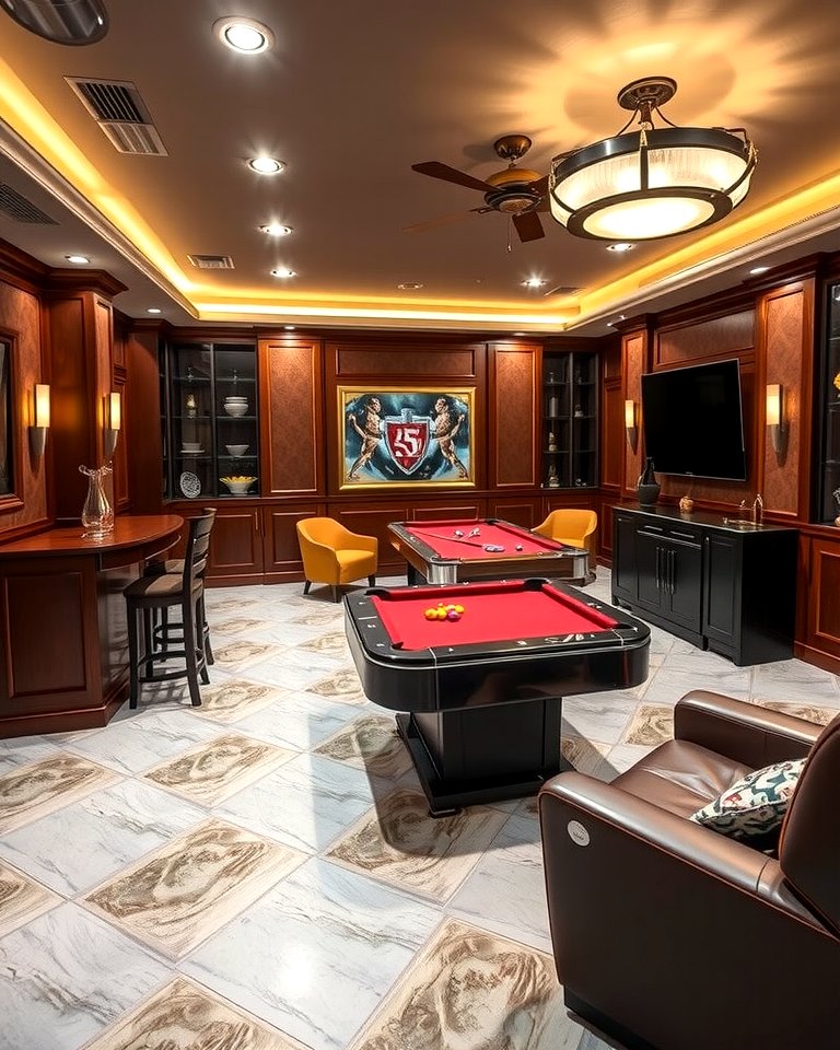 30 Garage Game Room Ideas for Ultimate Entertainment Zones
