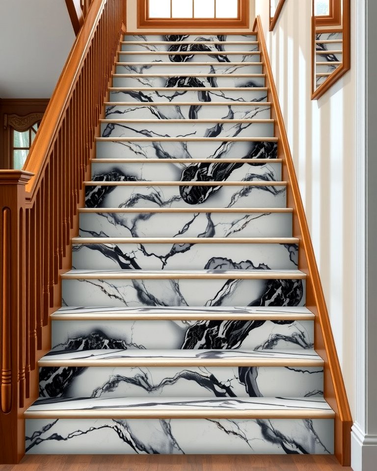 25 Stair Riser Ideas to Enhance Your Home's Interior