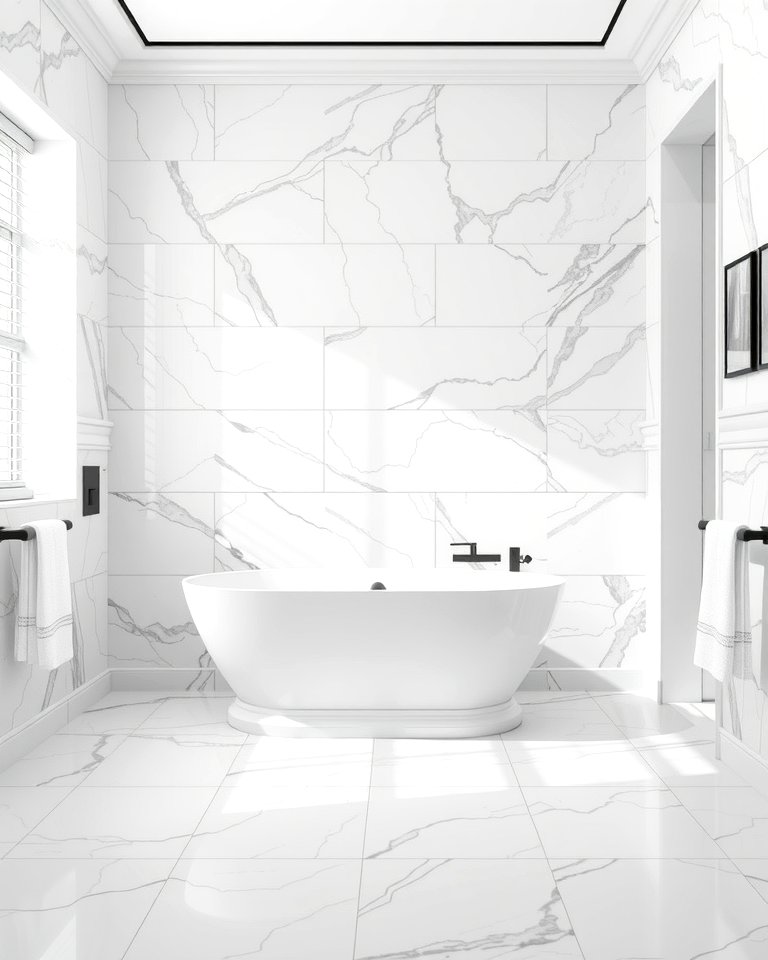 30 Half-Wall Tile Bathroom Ideas for Functional Style