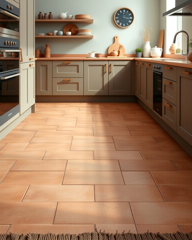 25 Terracotta Kitchen Floor Ideas for a Rustic Charm