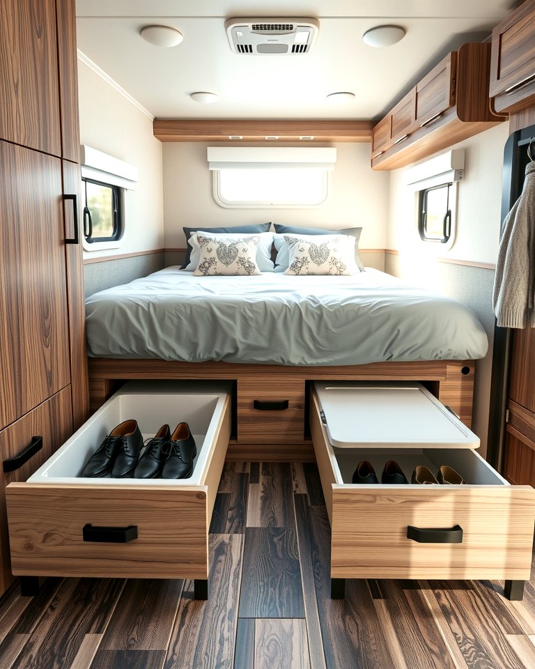 25 RV Bedroom Ideas to Maximize Comfort on the Road