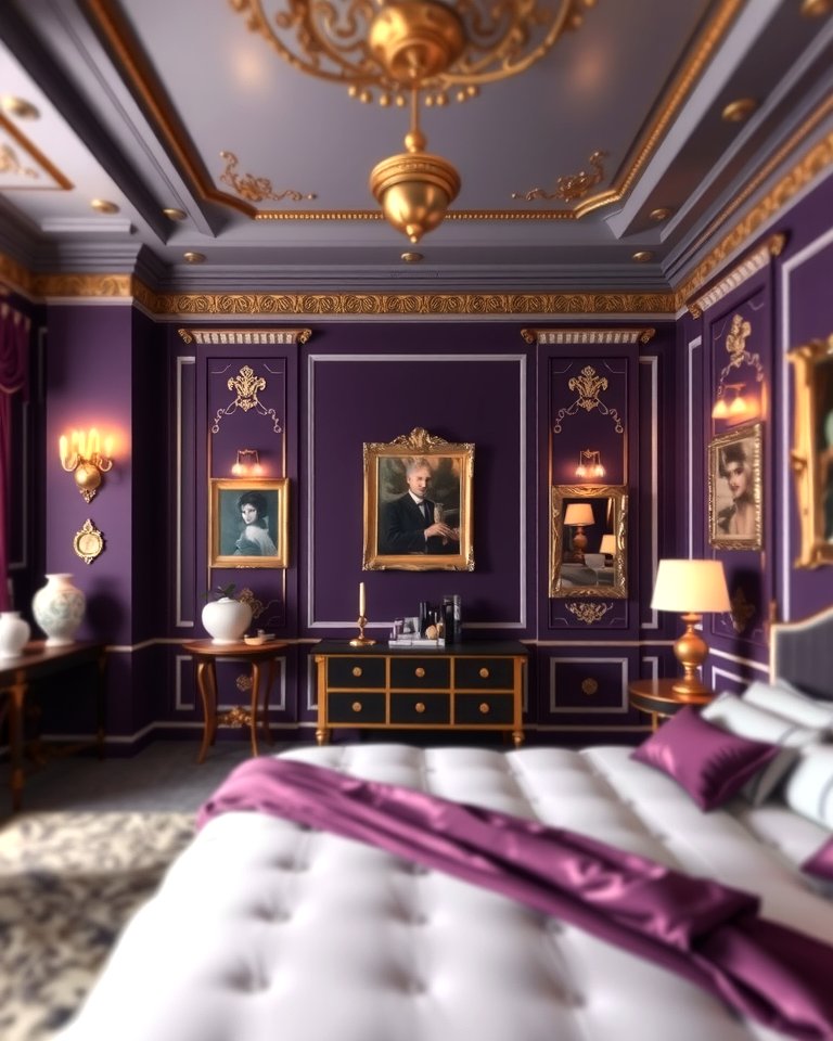 30 Dark Purple Bedroom Ideas for Dramatic Luxury Spaces