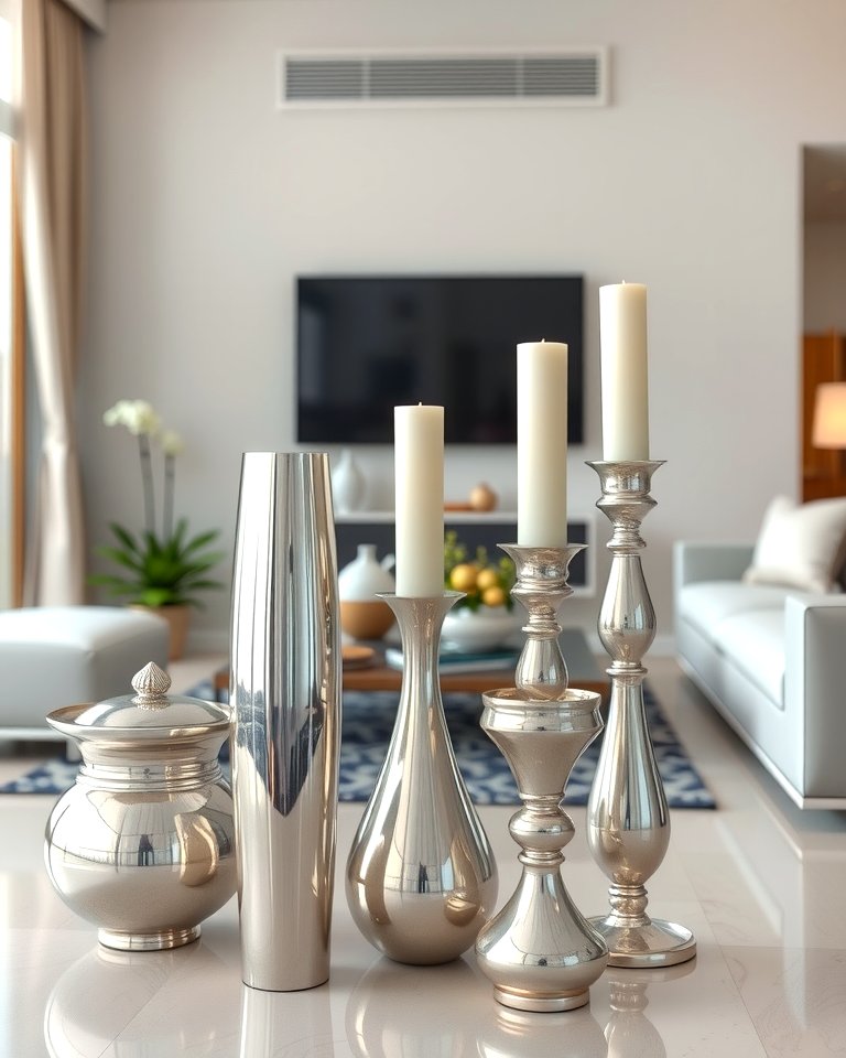 25 Silver Living Room Ideas for a Modern and Elegant Look