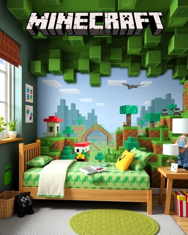 30 Minecraft Bedroom Ideas for Block-Inspired Fun
