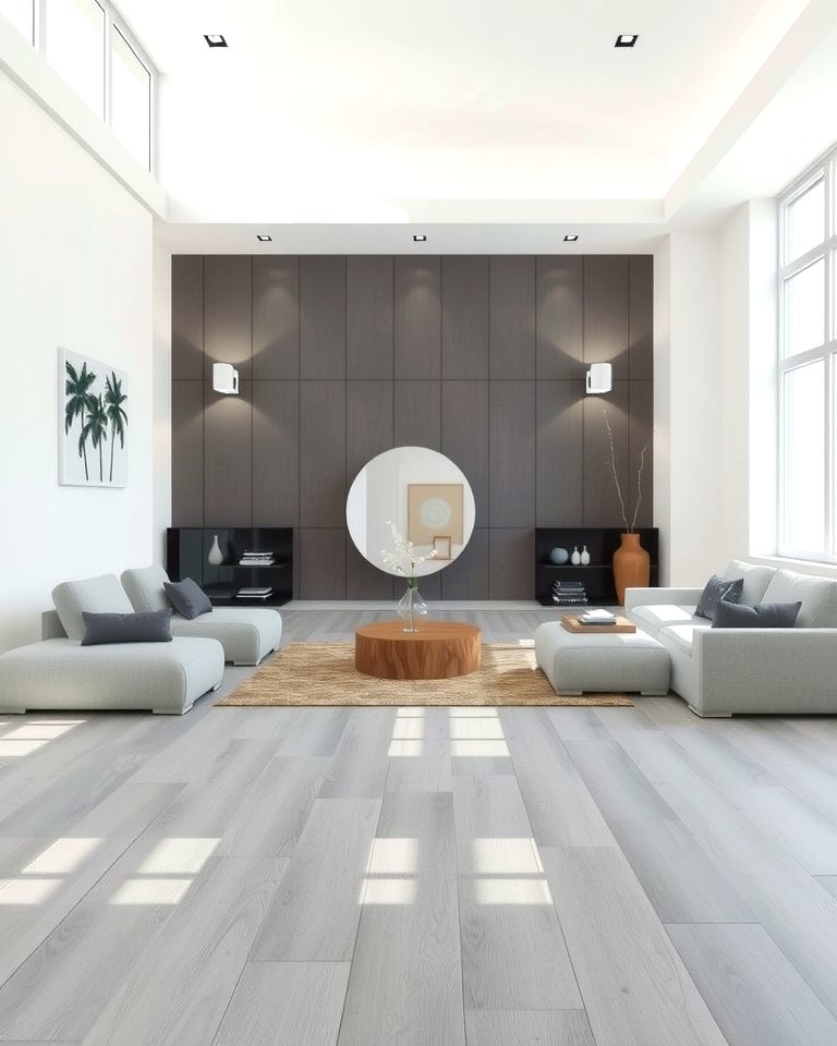 30 Grey Flooring Living Room Ideas for Modern Elegance