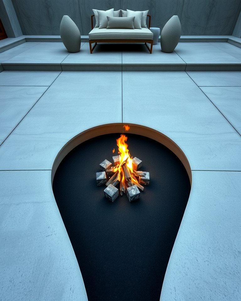 25 Sunken Fire Pit Ideas for a Cozy Outdoor Gathering Spot