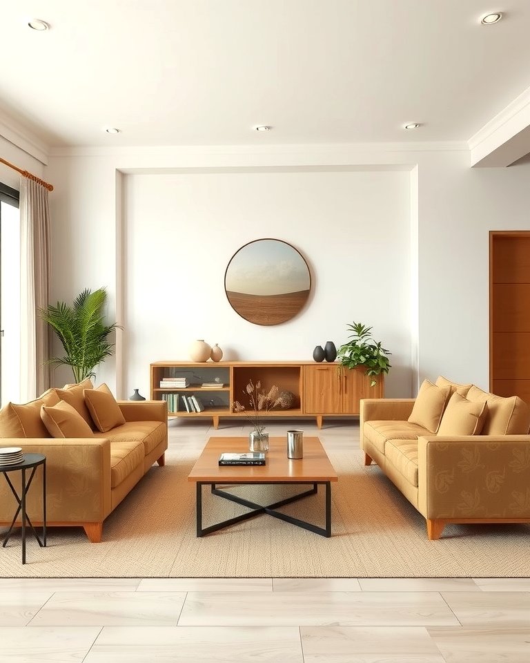 25 Tan Living Room Ideas for a Serene Ambiance