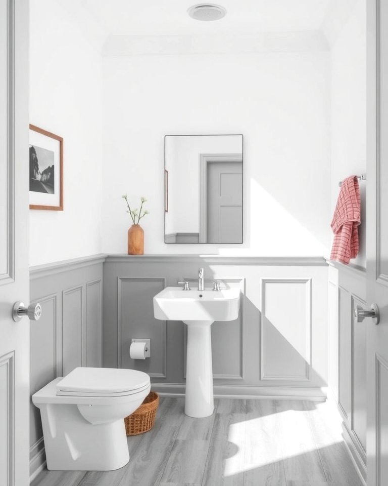 25 Powder Room Wainscoting Ideas for a Chic Look