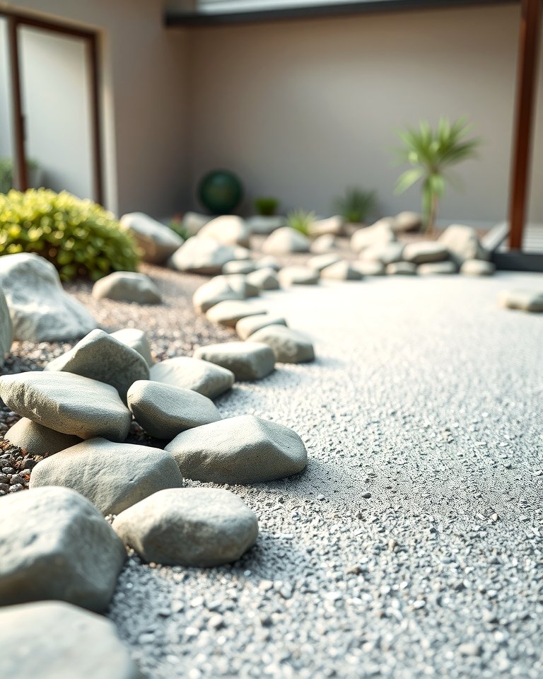 25 River Rock Edging Ideas for Your Garden