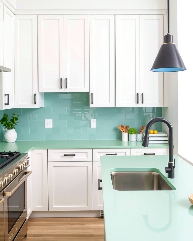 30 Mint Green Kitchen Ideas for a Fresh Culinary Space