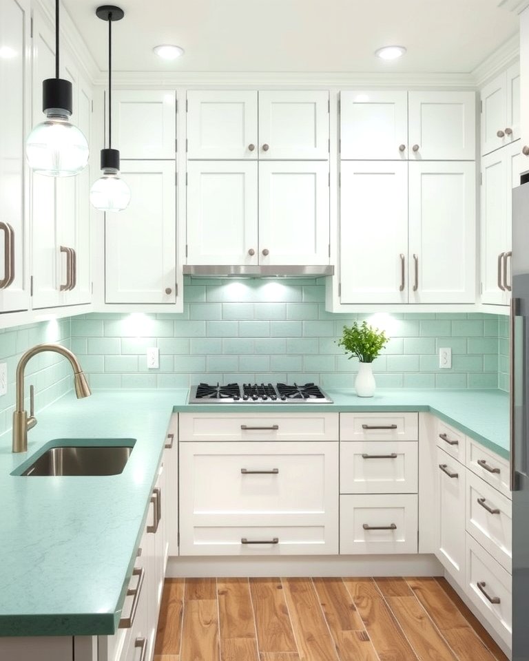 30 Mint Green Kitchen Ideas for a Fresh Culinary Space