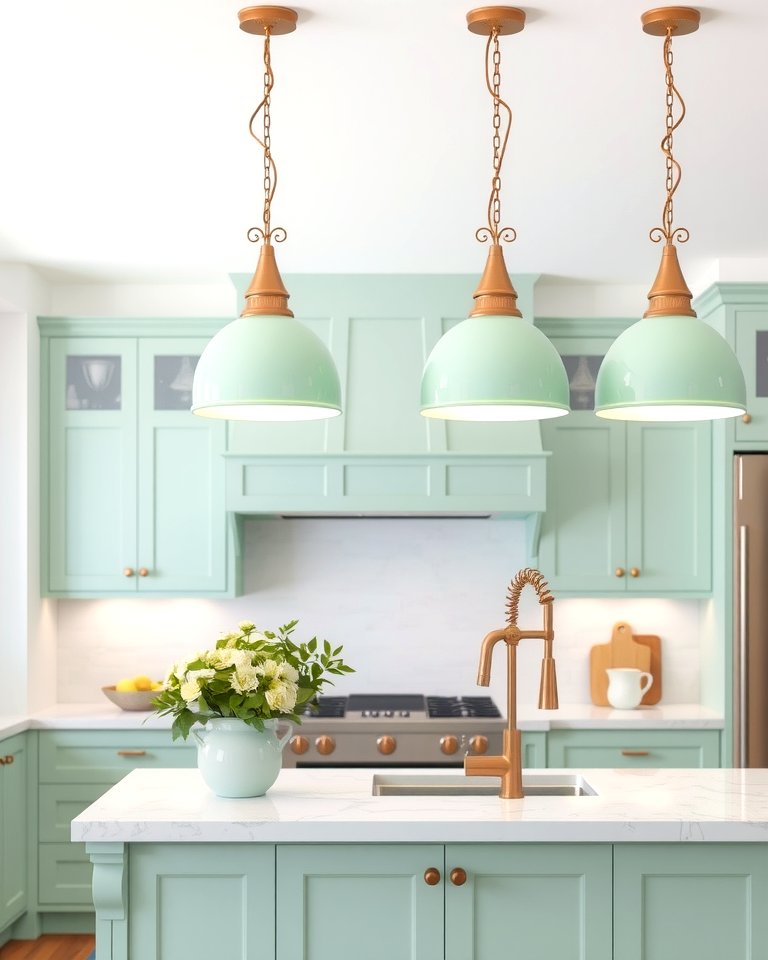 30 Mint Green Kitchen Ideas for a Fresh Culinary Space
