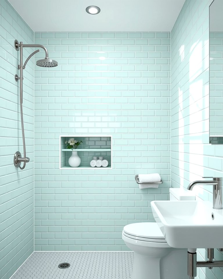 30 Green Tile Bathroom Inspiration Ideas for Bold Spaces