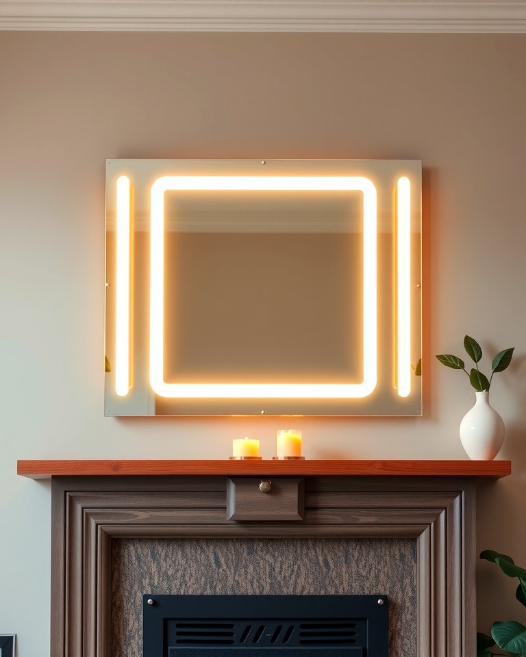 25 Mirror Over Fireplace Ideas to Elevate Your Space