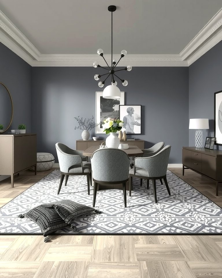 30 Gray Dining Room Design Ideas for Modern Entertaining