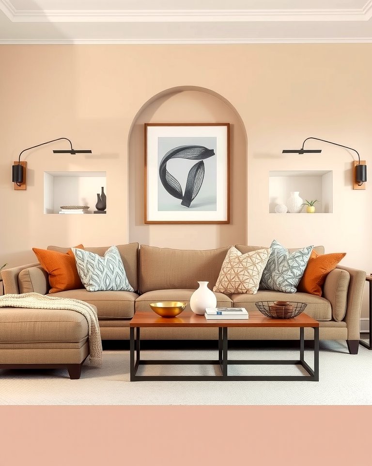 25 Tan Living Room Ideas for a Serene Ambiance