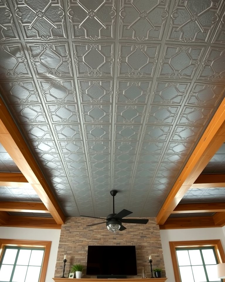 25 Tin Ceiling Ideas for a Vintage Touch