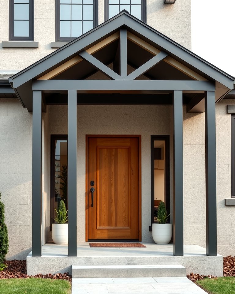 25 Open Gable Porch Ideas for a Welcoming Entrance