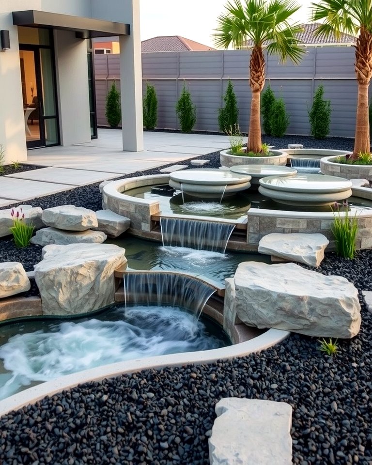 25 Pondless Waterfall Design Ideas for a Serene Backyard