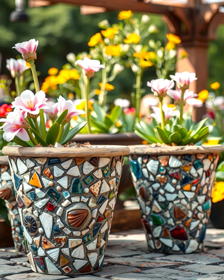 25 Mosaic Garden Ideas to Add Artistic Flair