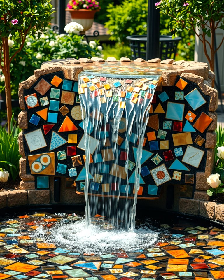 25 Mosaic Garden Ideas to Add Artistic Flair