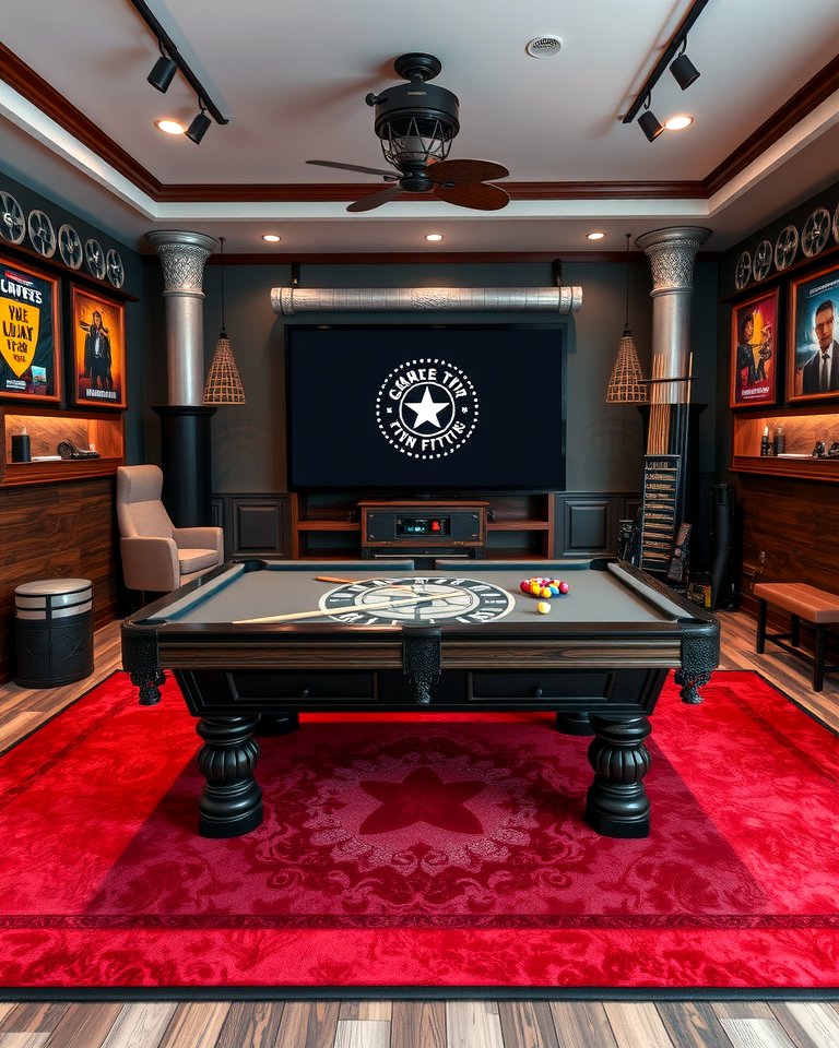 25 Pool Table Room Ideas for the Ultimate Game Room