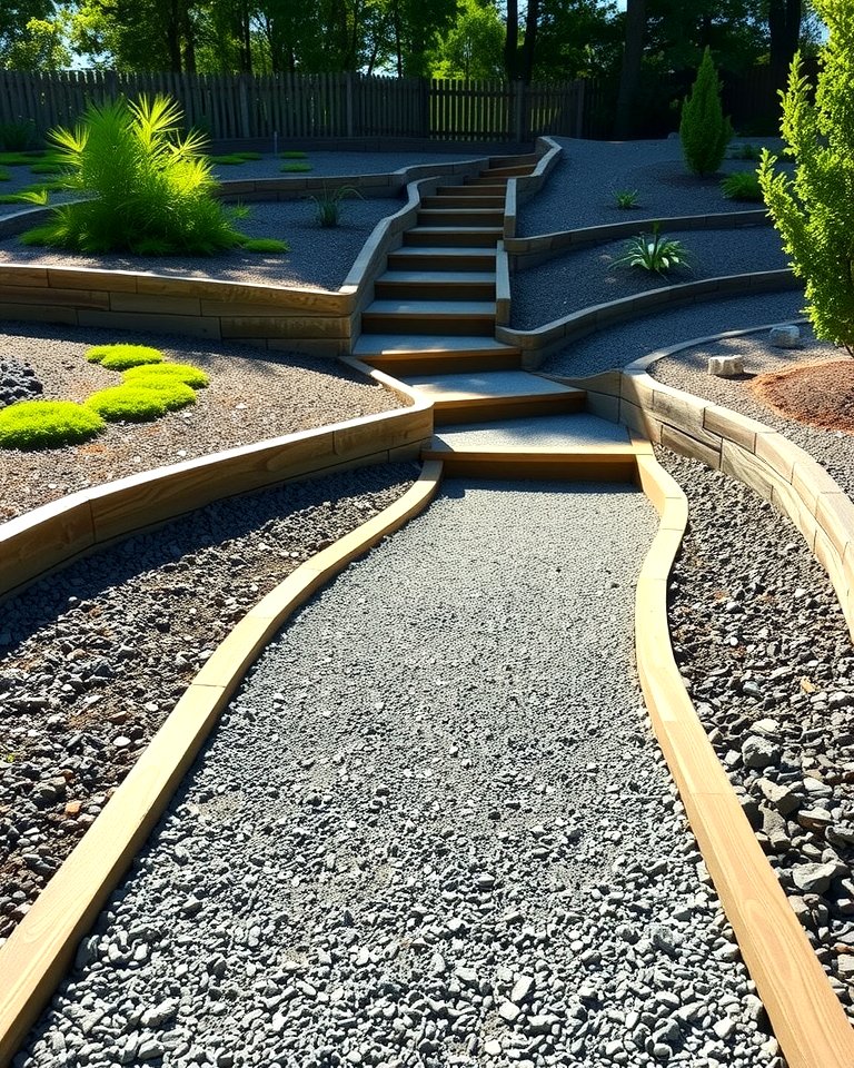 25 Pea Gravel Walkway Ideas for a Charming Garden Path