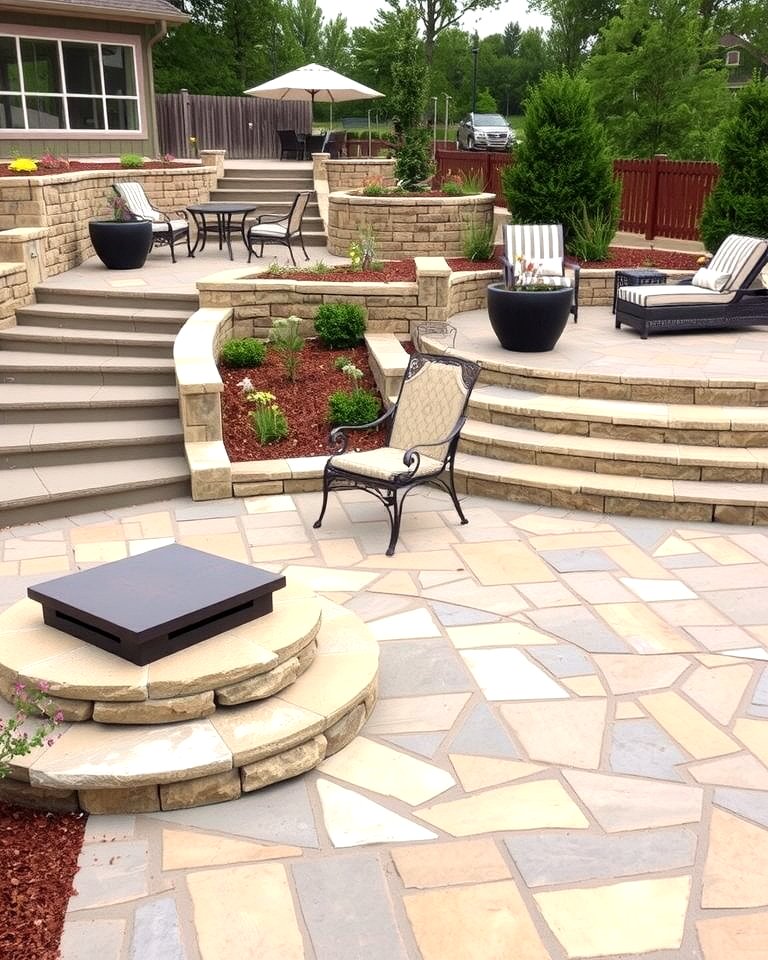 25 Stone Patio Ideas for Natural Outdoor Beauty