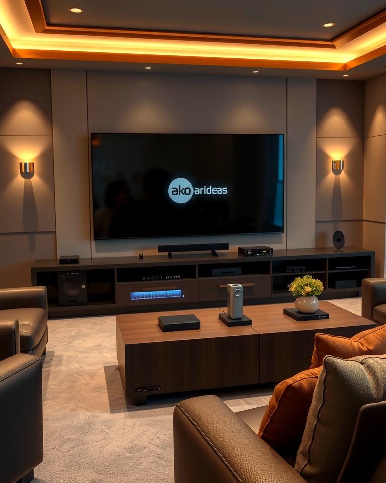 30 Media Room Ideas for Ultimate Living Room Entertainment