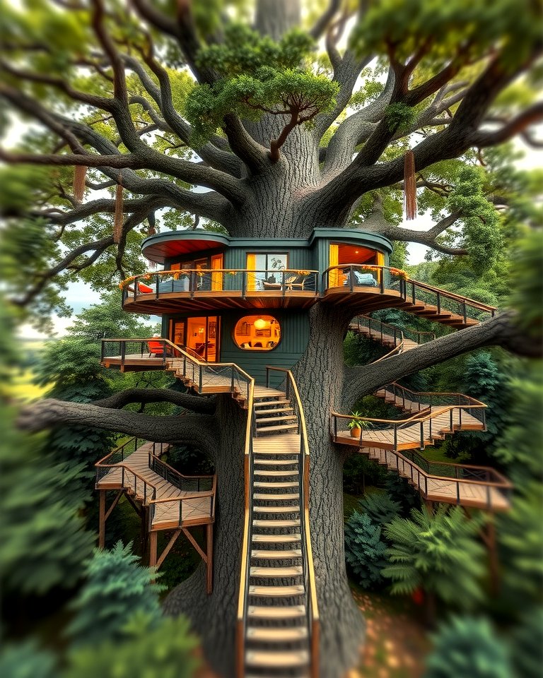 25 Tree House Ideas for Magical Outdoor Adventures