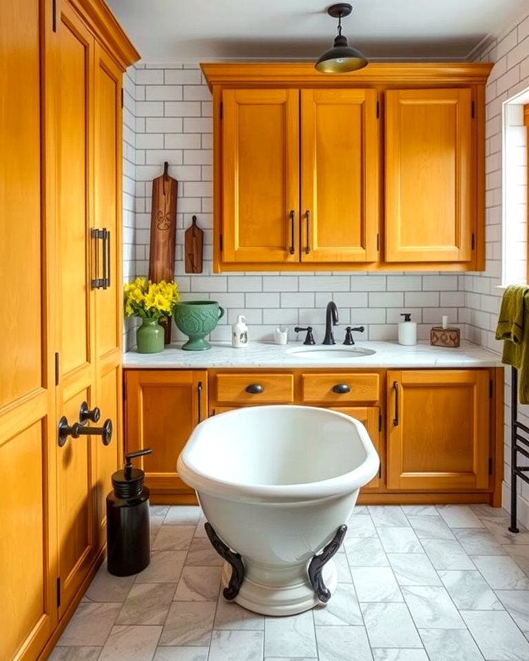 30 Cheerful Yellow Bathroom Decor Ideas for 2024