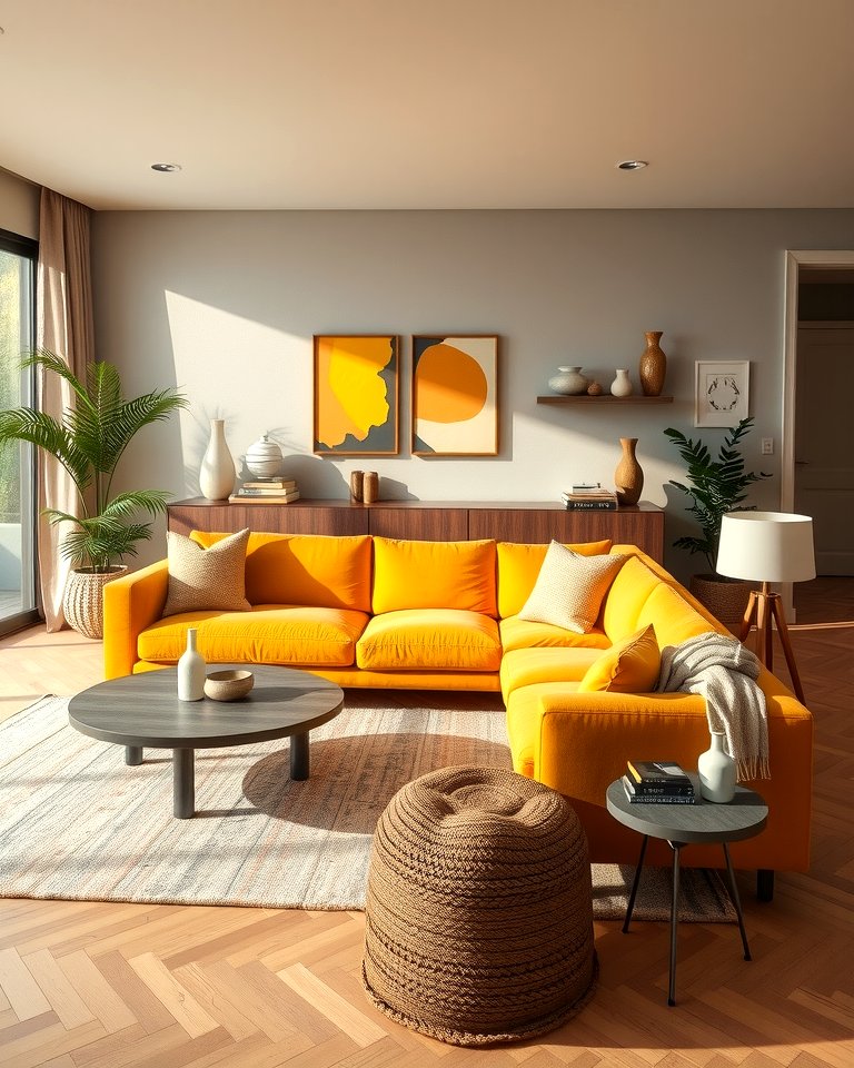25 Yellow Living Room Ideas to Brighten Your Home