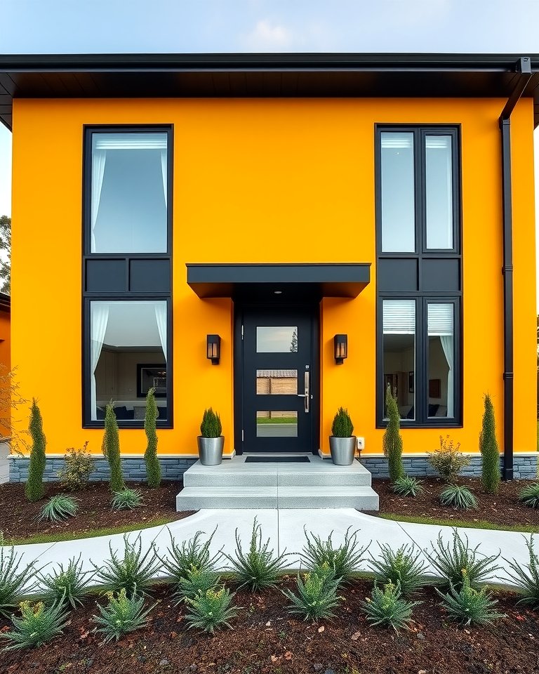 25 Yellow Exterior Home Ideas for a Bright Look