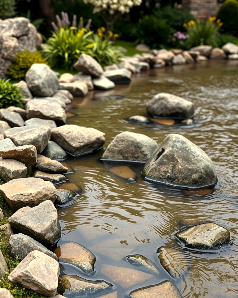 25 Pond Edging Ideas for a Polished Look