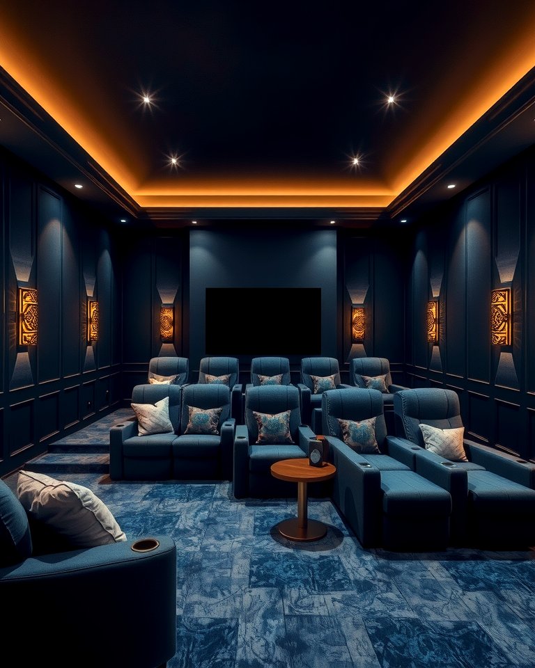30 Home Theater Paint Colors for Immersive Entertainment