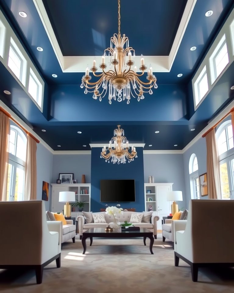 25 Navy Blue Living Room Ideas for a Cozy Retreat