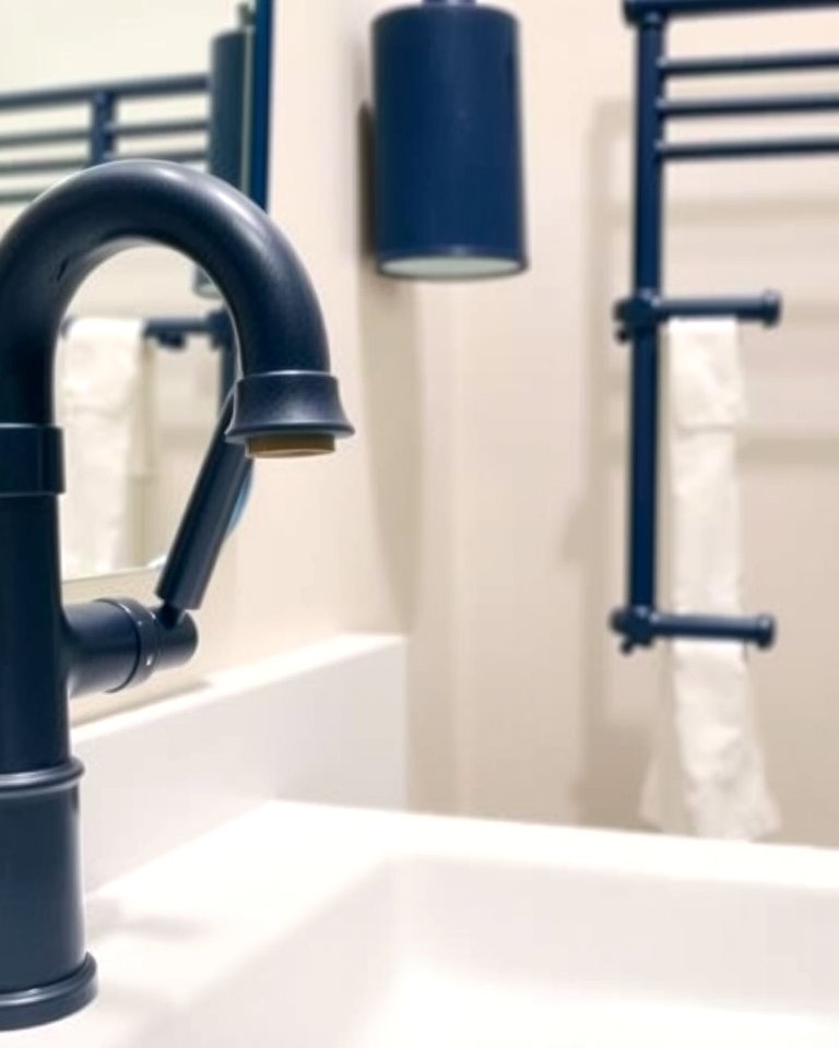 25 Navy Blue Bathroom Ideas for a Luxurious Look