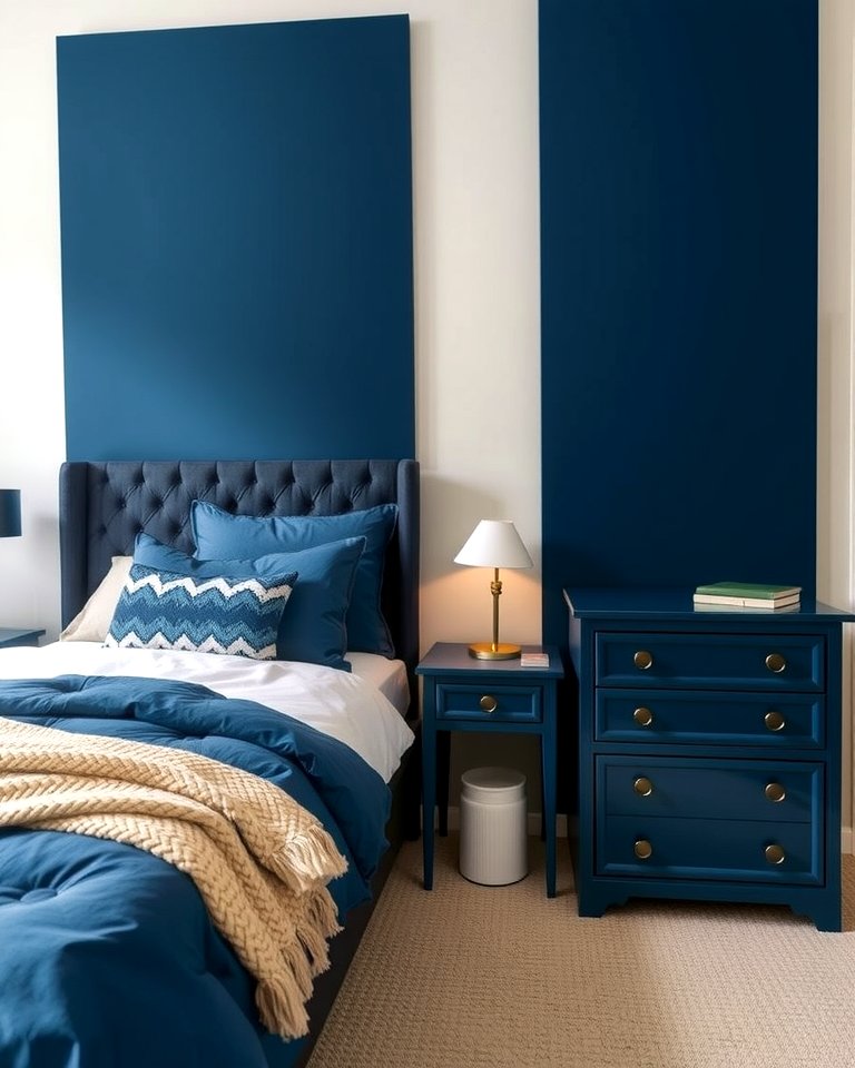 25 Navy Blue Bedroom Ideas for a Serene Retreat