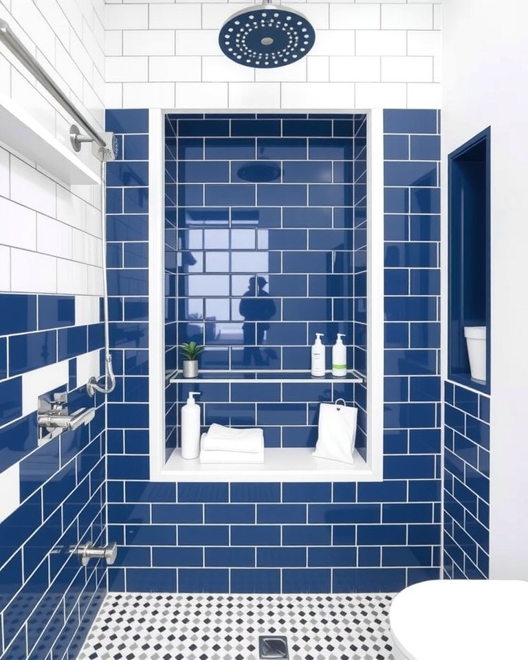 25 Navy Blue Bathroom Ideas for a Luxurious Look