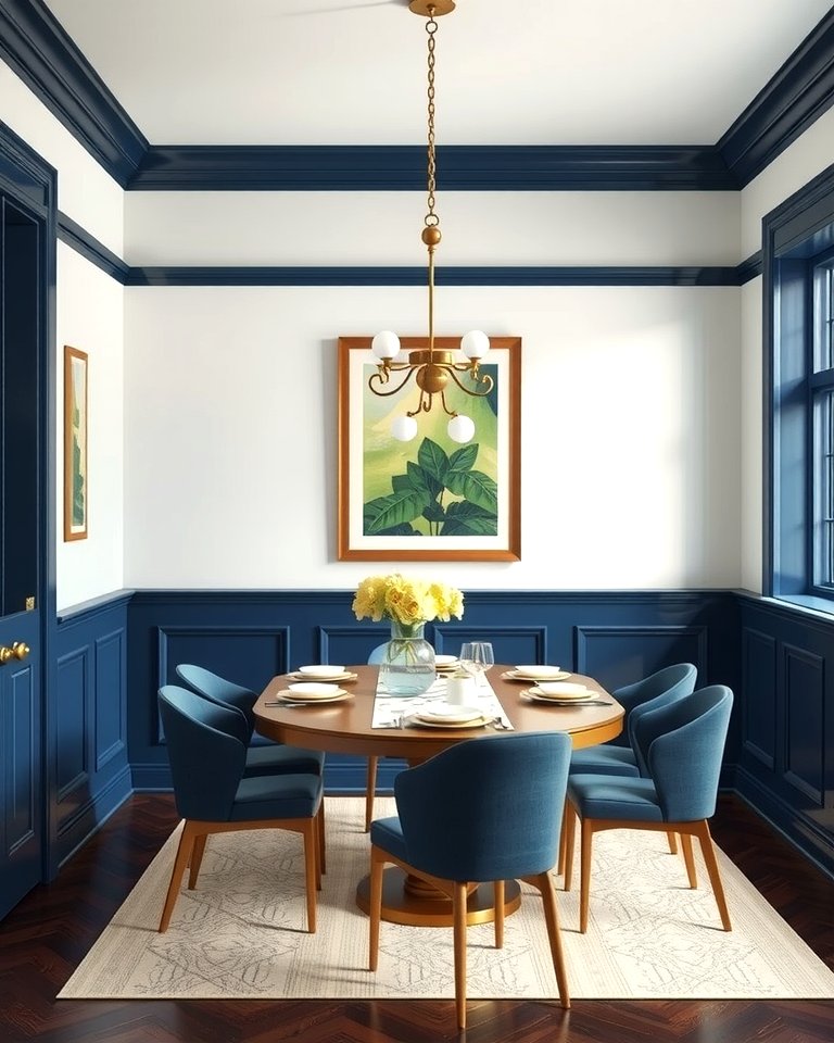 25 Navy Blue Dining Room Ideas for Elegant Gatherings