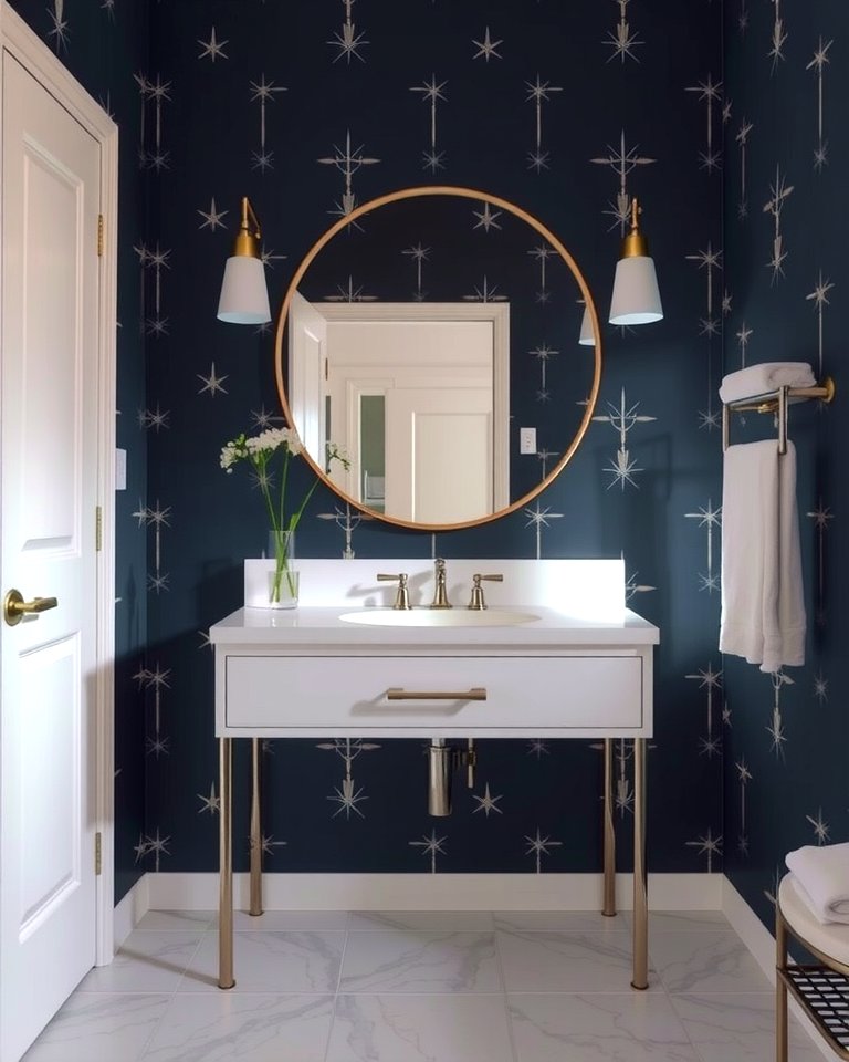 25 Navy Blue Bathroom Ideas for a Luxurious Look