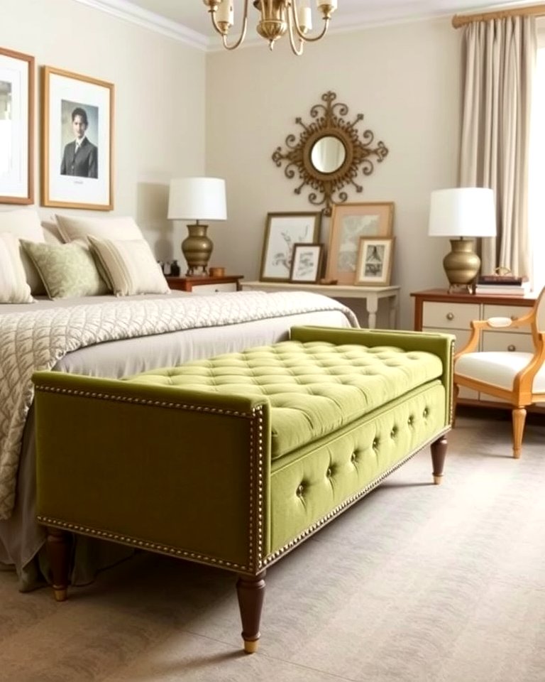 30 Olive Green Bedroom Ideas for Soothing Retreats