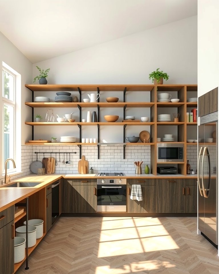 30 Modern Split Level Kitchen Design Concepts