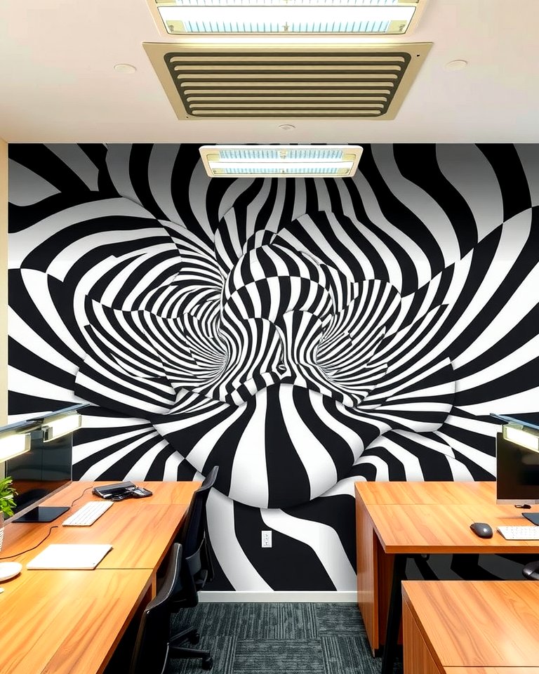 25 Office Wall Murals to Inspire Creativity and Productivity