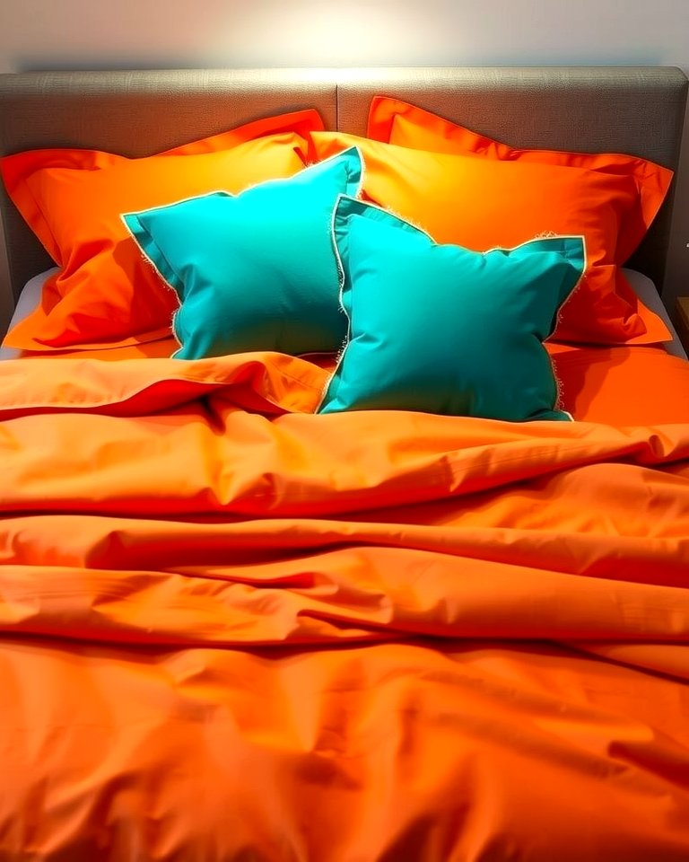 25 Teal and Orange Bedroom Ideas for a Vibrant Retreat