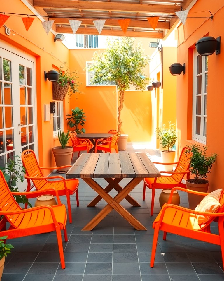 25 Orange Room Ideas to Brighten Up Your Space