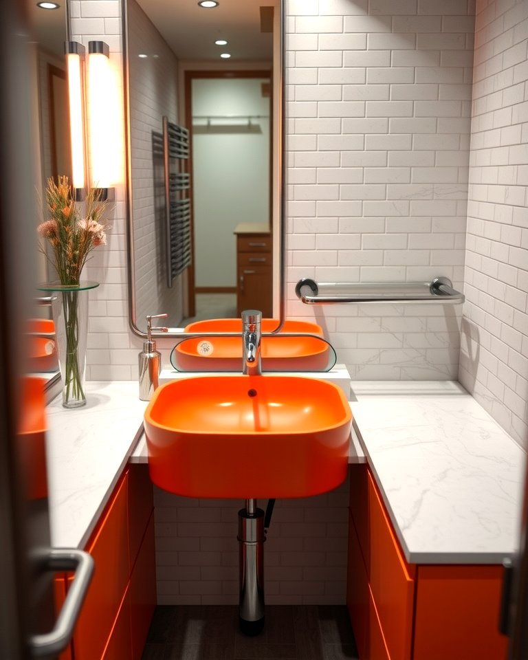 25 Orange Bathroom Ideas for a Vibrant Space