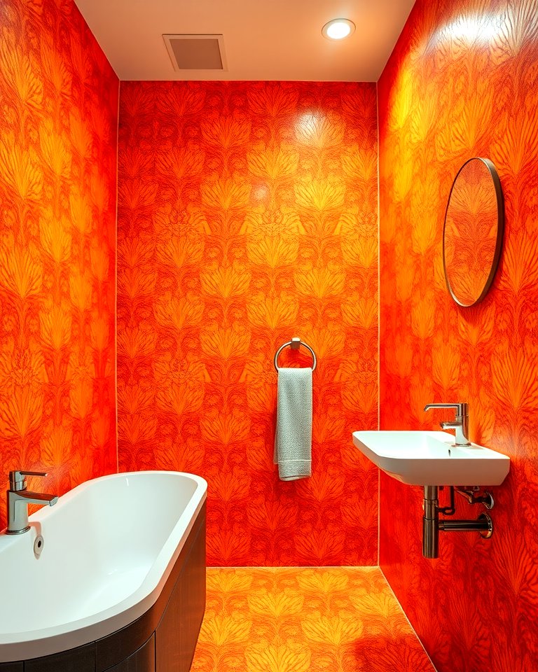 25 Orange Bathroom Ideas for a Vibrant Space