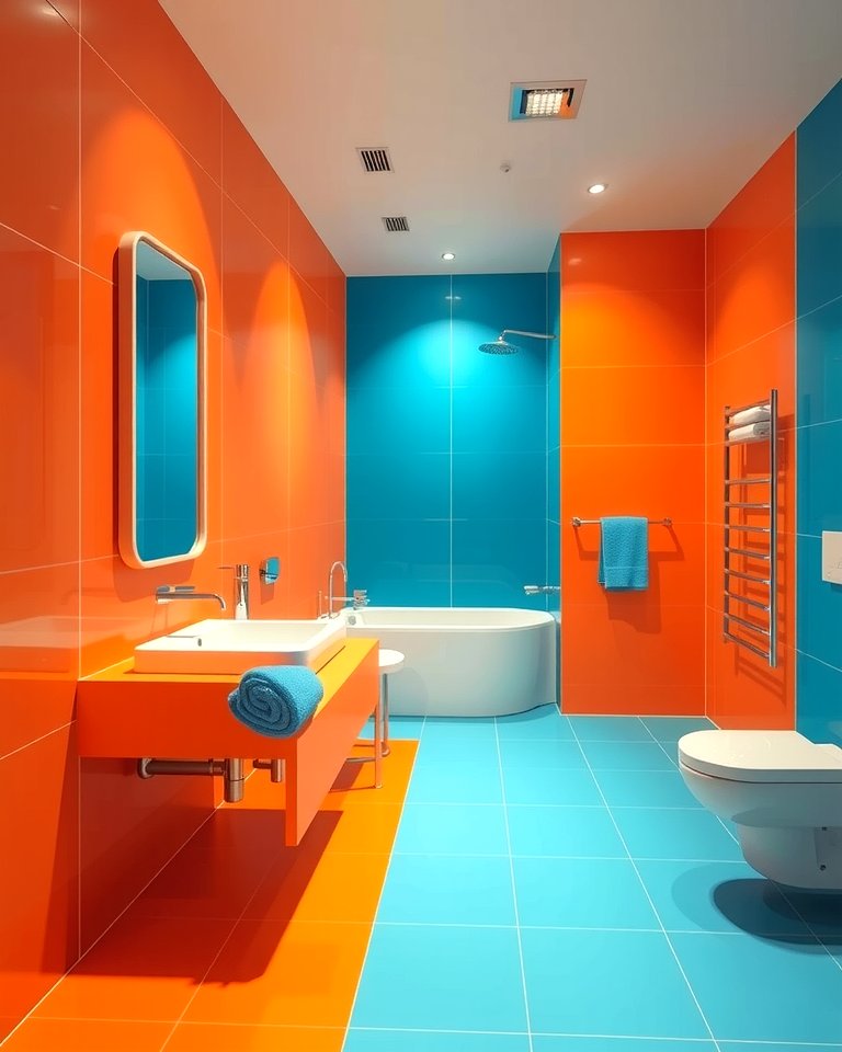 25 Orange Bathroom Ideas for a Vibrant Space