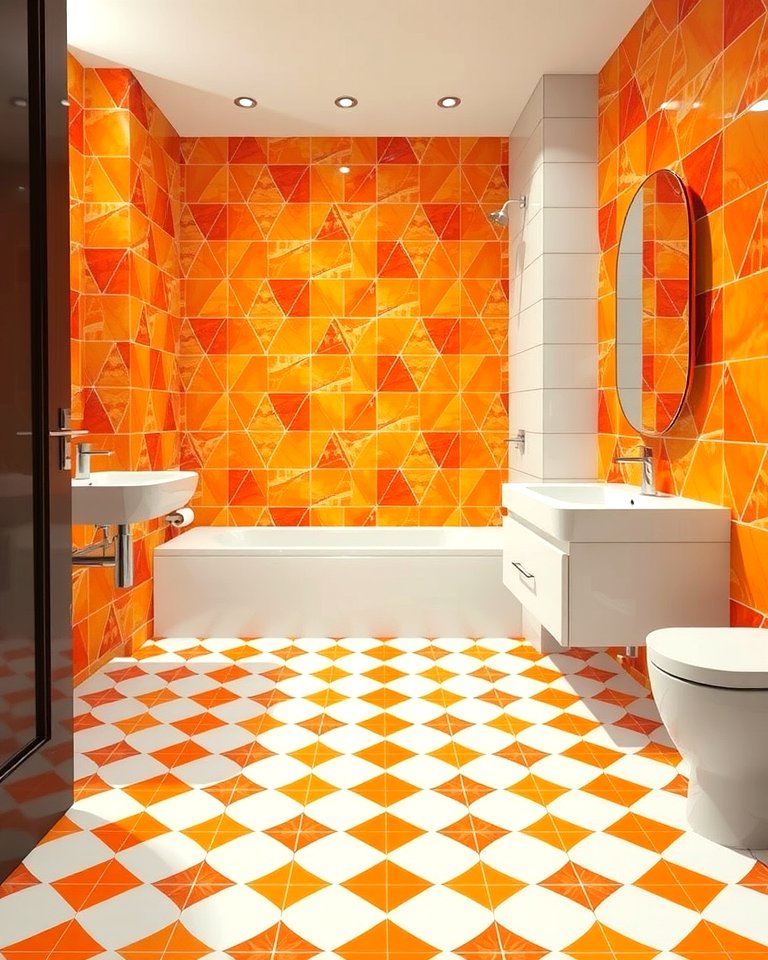 25 Orange Bathroom Ideas for a Vibrant Space